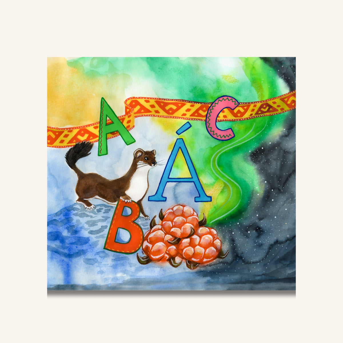 Nordsamisk och svensk ABC-bok - hela alfabetet på nordsamiska och ...