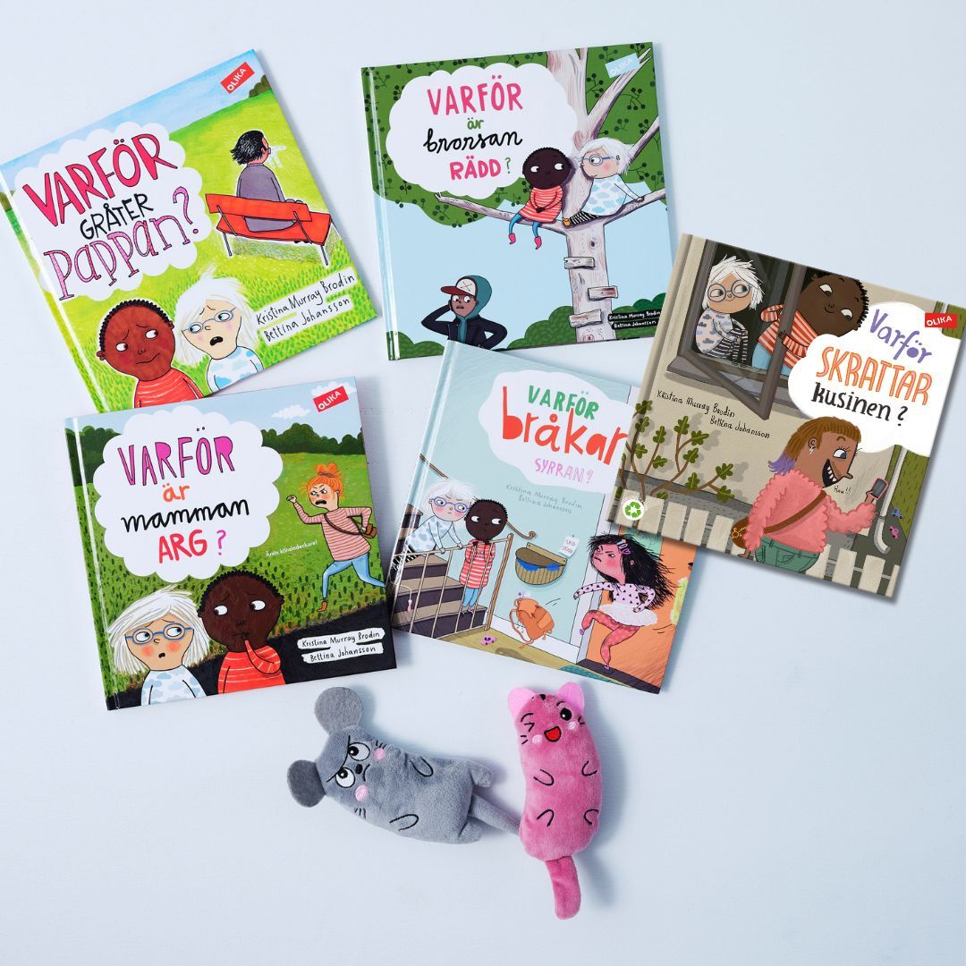 Book package: Emotional novels - 3-6 years - OLIKA